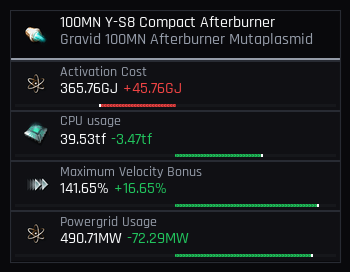 Spaz Tick's 100MN Abyssal Afterburner | MutaMarket