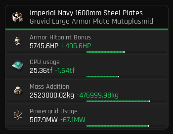 Mosara's Large Abyssal Armor Plates | MutaMarket