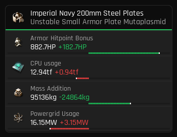 Jilaz Ohu's Small Abyssal Armor Plates | MutaMarket