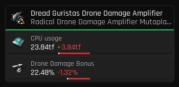 Holy hecc's Mutated Drone Damage Amplifier | MutaMarket