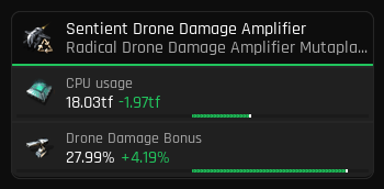 Adenris's Mutated Drone Damage Amplifier | MutaMarket