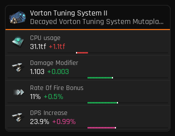 KORA ALDARI DASTINA's Abyssal Vorton Tuning System | MutaMarket