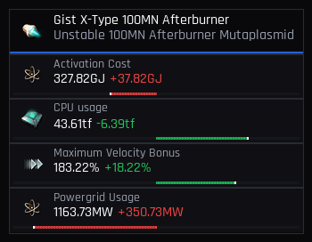 Astrocytoma's 100MN Abyssal Afterburner | MutaMarket