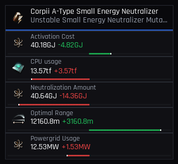 Rangeen's Small Abyssal Energy Neutralizer | MutaMarket